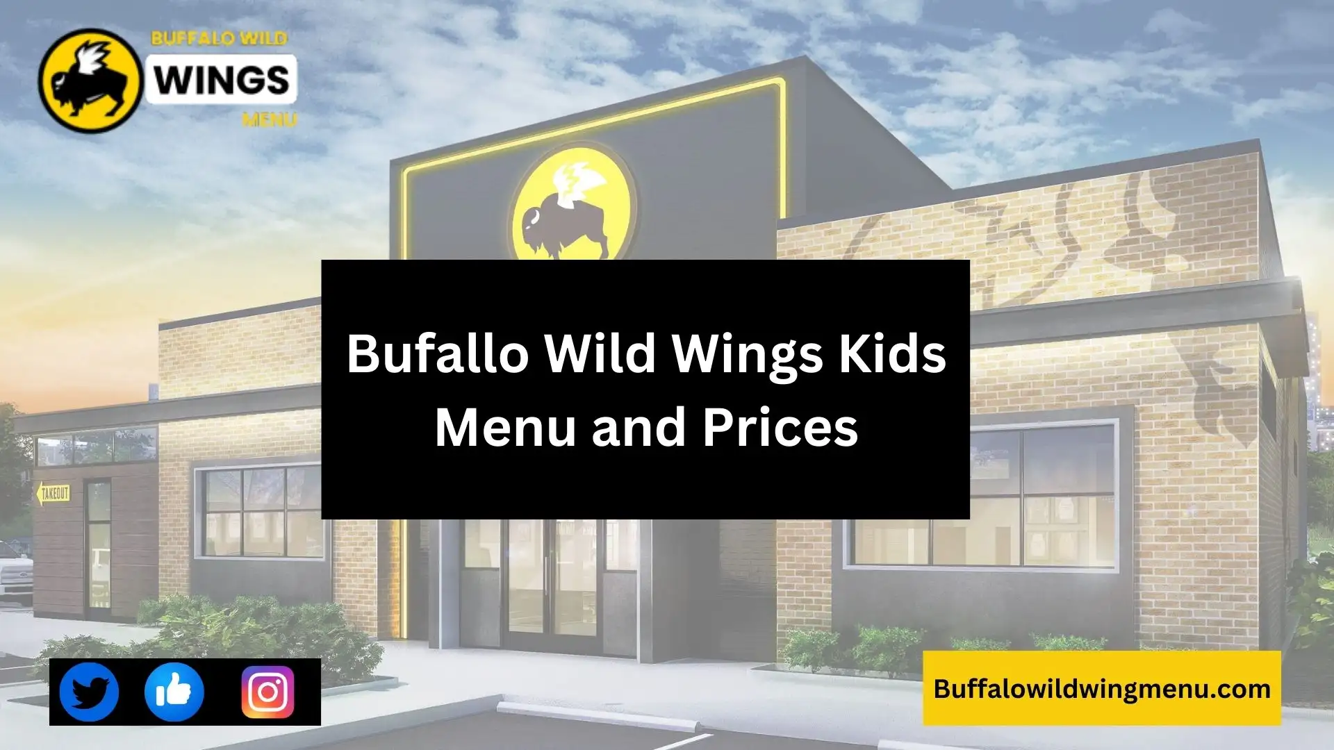 Buffalo Wild Wings Kids Menu | Latest Update | 2025